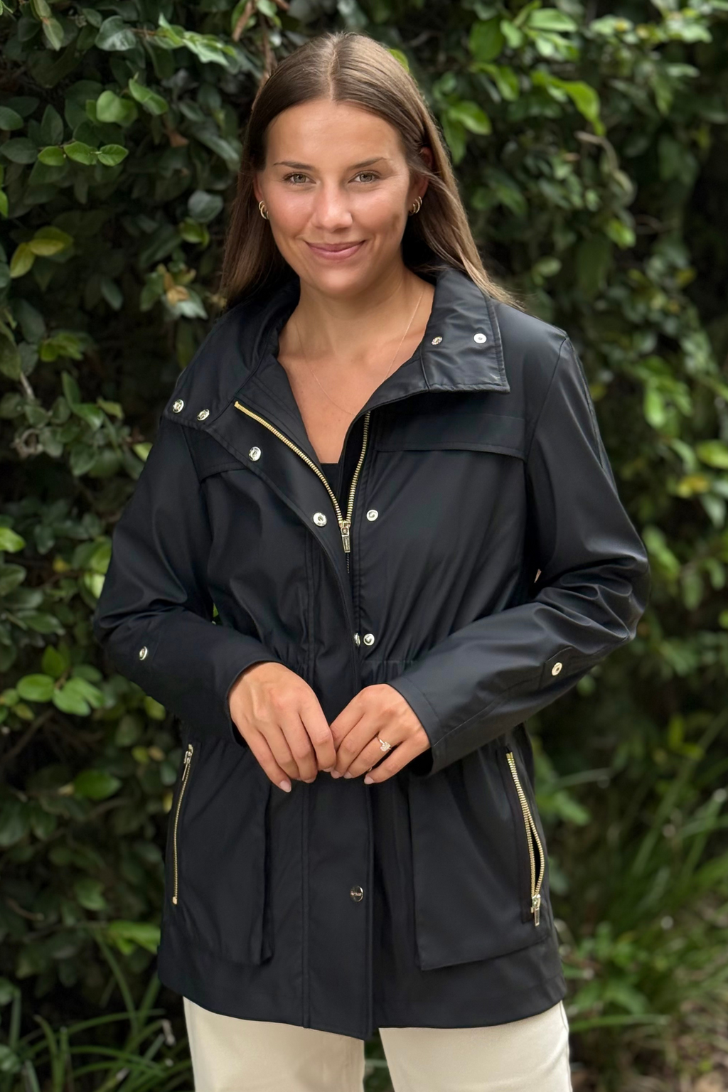 Order Renuar Raining Pretty Jacket in Black Online | The Pink Nickel ...
