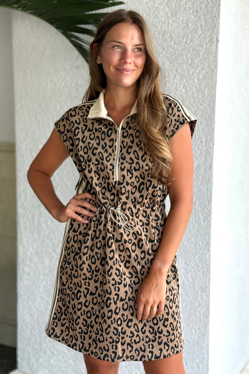Order The Sideline Stunner Dress in Taupe Online | The Pink Nickel ...